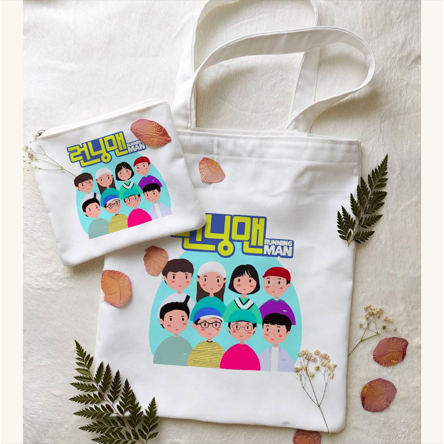 Running MAN TOTE BAG + PENCIL CASE DRAMA KOREA / DRAKOR KIT / DRAMA ...