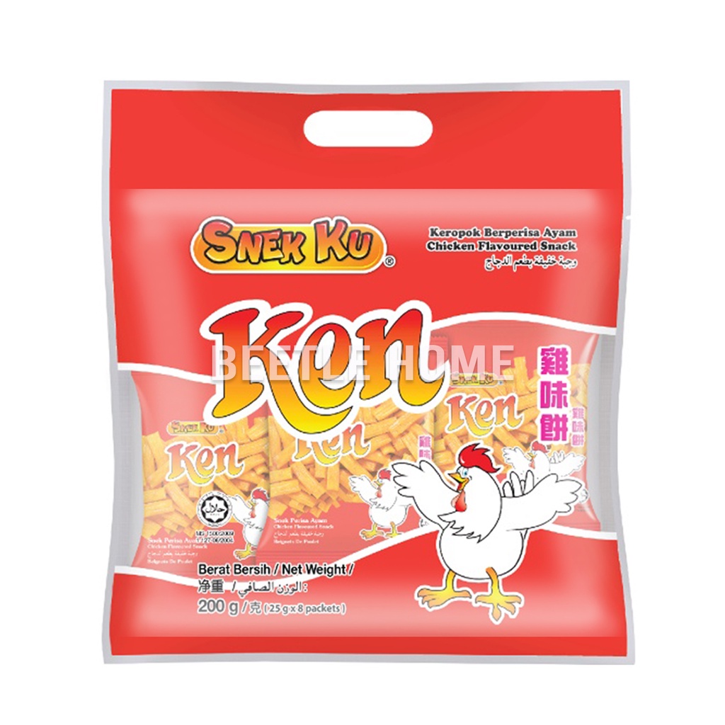 Snek Ku Tam Tam Mimi Ken Ken Party Pack Snack 22g X 8 Pcs Gift Oldtime ...