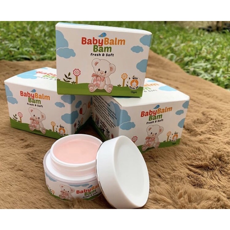 ORIGINAL BABY BALM BAM 🍓🍊🍓🍊🍓🍊 | Shopee Malaysia