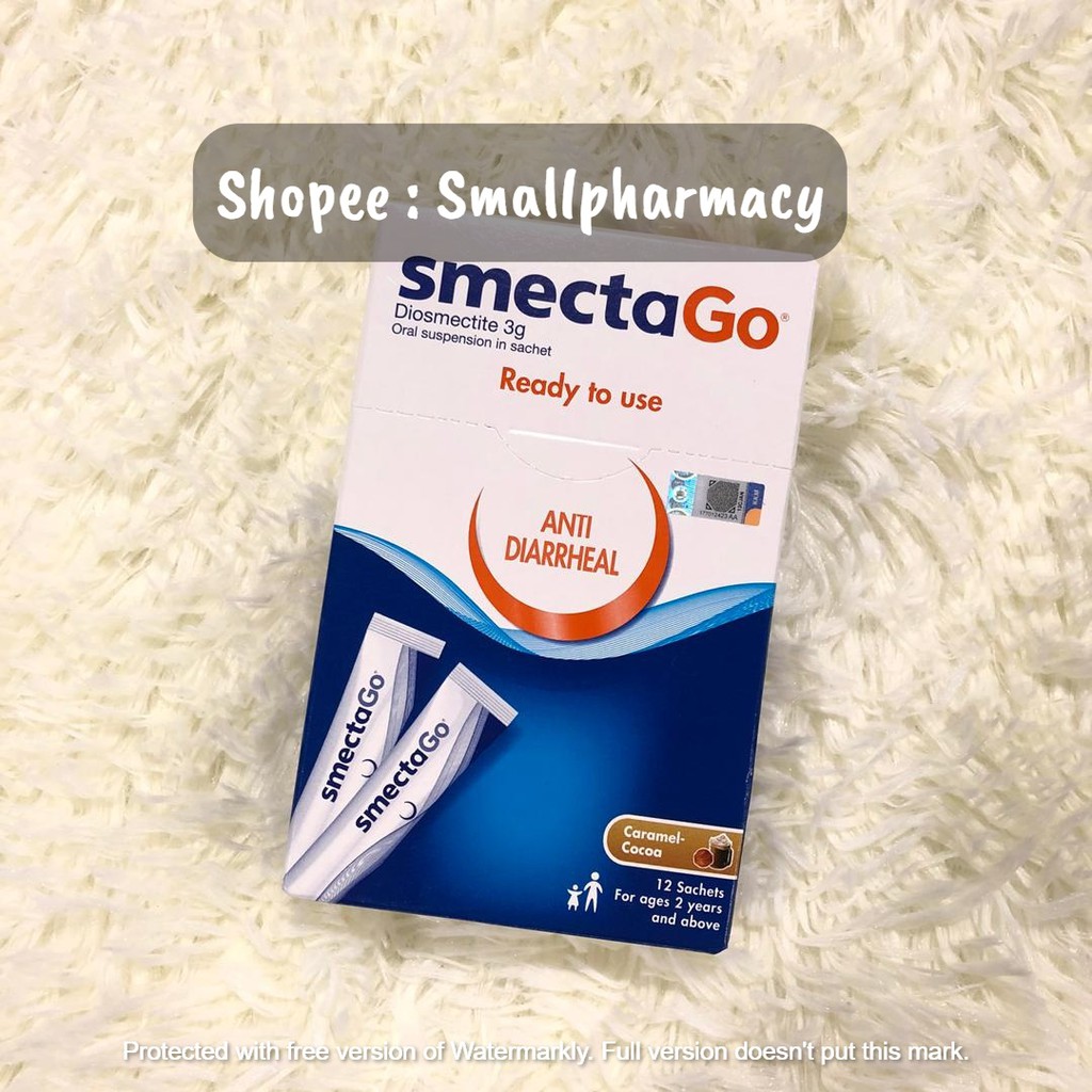 Smecta Go Ready To Use ( Caramel - Cocoa ) 12sachet x 3g Expiry: 4/25 ...