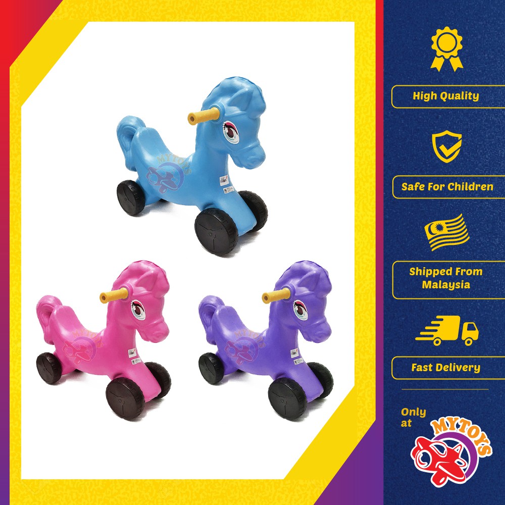 Horse Scooter 60cm Little Pony Twist Car / Horse on Wheels Ride On Toys ...