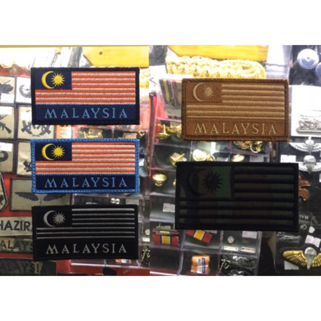 Patch Bendera Malaysia | Shopee Malaysia