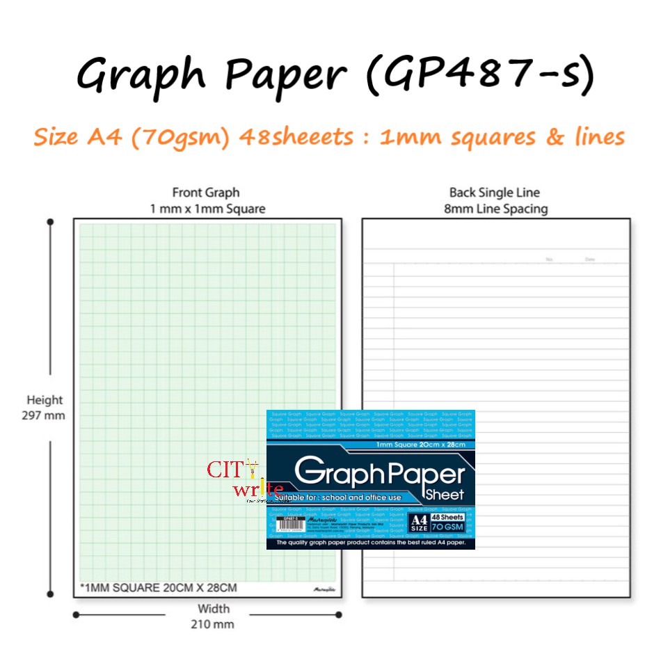 size A4 / A3 1mm Squares 2mm Squares Lines | Shopee Malaysia