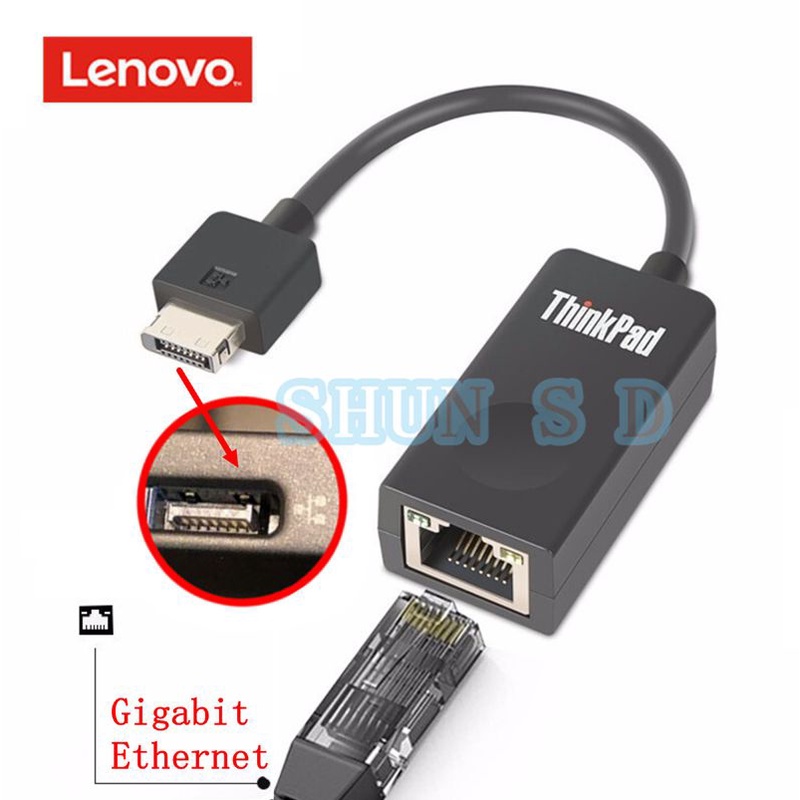 New Original cable Dongle RJ45 Ethernet Extension Adapter for Lenovo ...