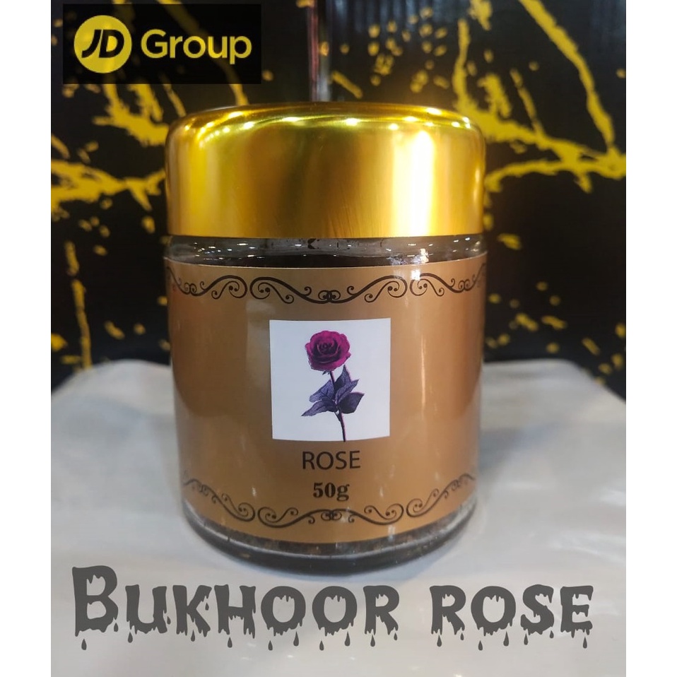 BAKHOOR ROSE BY AL-ASRA 50 GRM INCENSE BUKHOOR BURNER / MUBKHARA KL ...