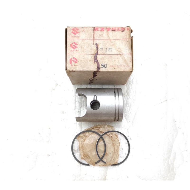 Piston ring kit suzuki GT125 GT-125 twin os 50 original japan | Shopee Malaysia