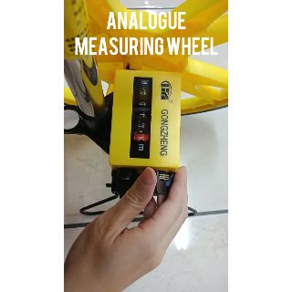 Folding Distance Measuring Wheel Analog Counter Adjustable Measure Tool ...