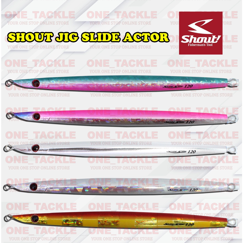 SHOUT JIG SLIDE ACTOR 121SA (120G) | Shopee Malaysia