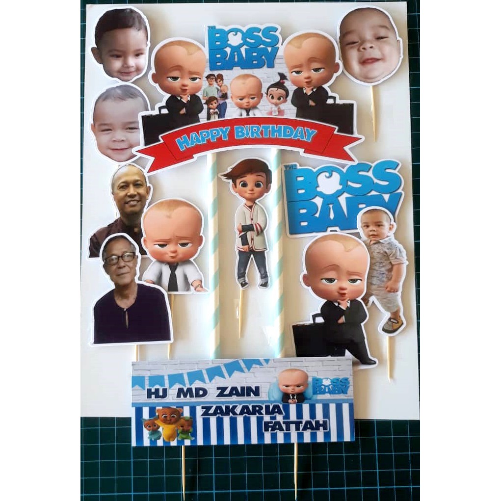 add personal Character to Cake Topper gambar sendiri | Shopee Malaysia