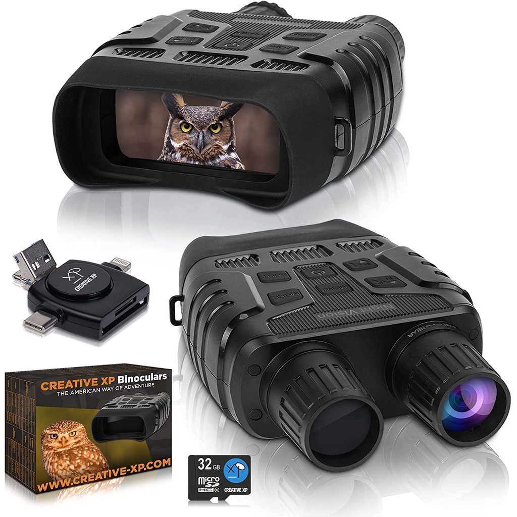 CREATIVE XP Digital Night Vision Binoculars for 100% Darkness Save ...