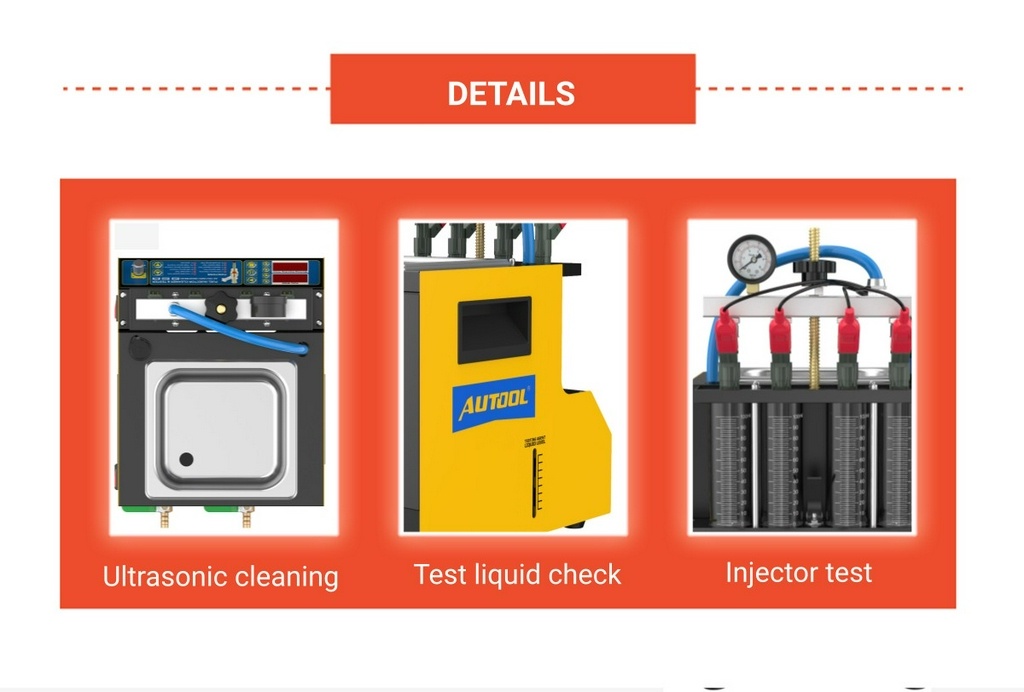 [Ready in KL] AUTOOL CT160 Engine Injector Tetster Injector Cleaner ...