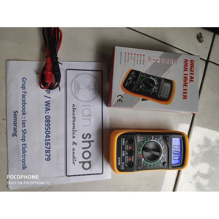 MultiMeter Avo Meter Digital 830L BackLight | Shopee Malaysia