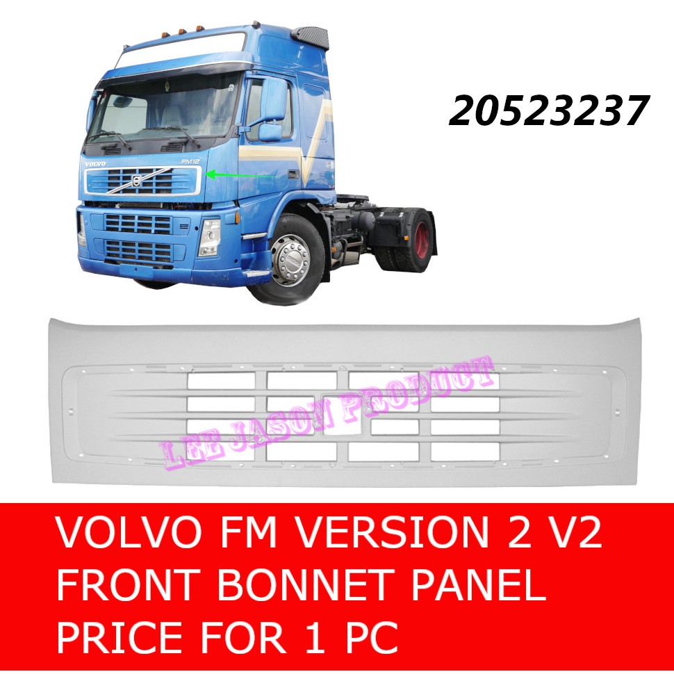 J124S14 VOLVO FM VERSION 2 V2 FRONT BONNET PANEL 20523237 3175376 PRICE ...