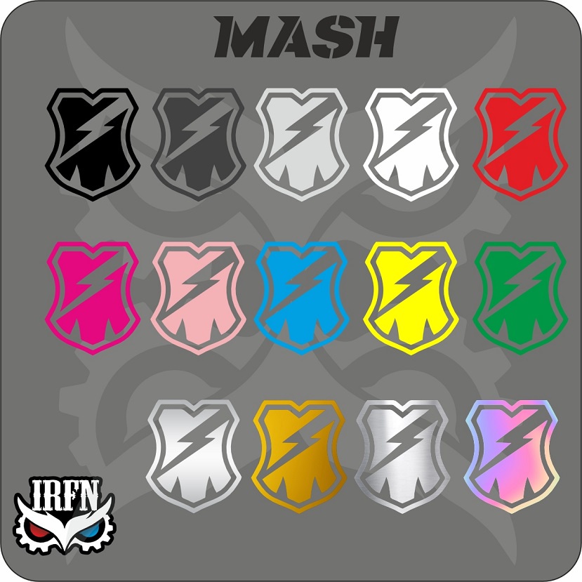 Mash Logo decal sticker | Shopee Malaysia