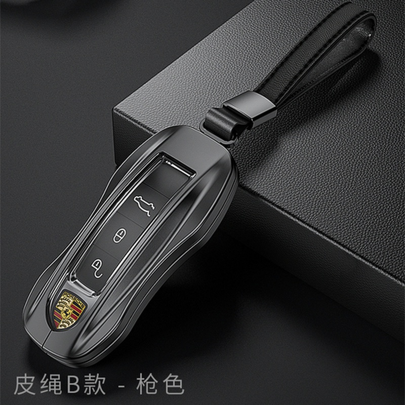 Porsche High-end Metal Car Key Protection Cover Cayenne Panamera 911 ...