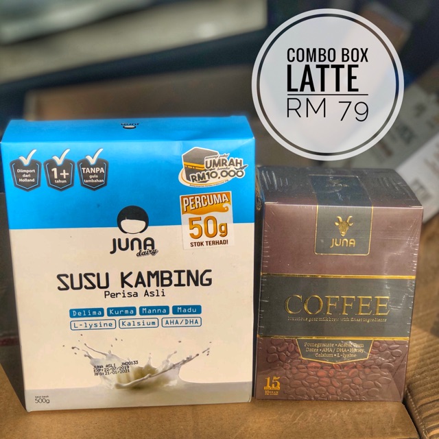 🔥JIMAT BOX COMBO LATTE 🔥 | Shopee Malaysia
