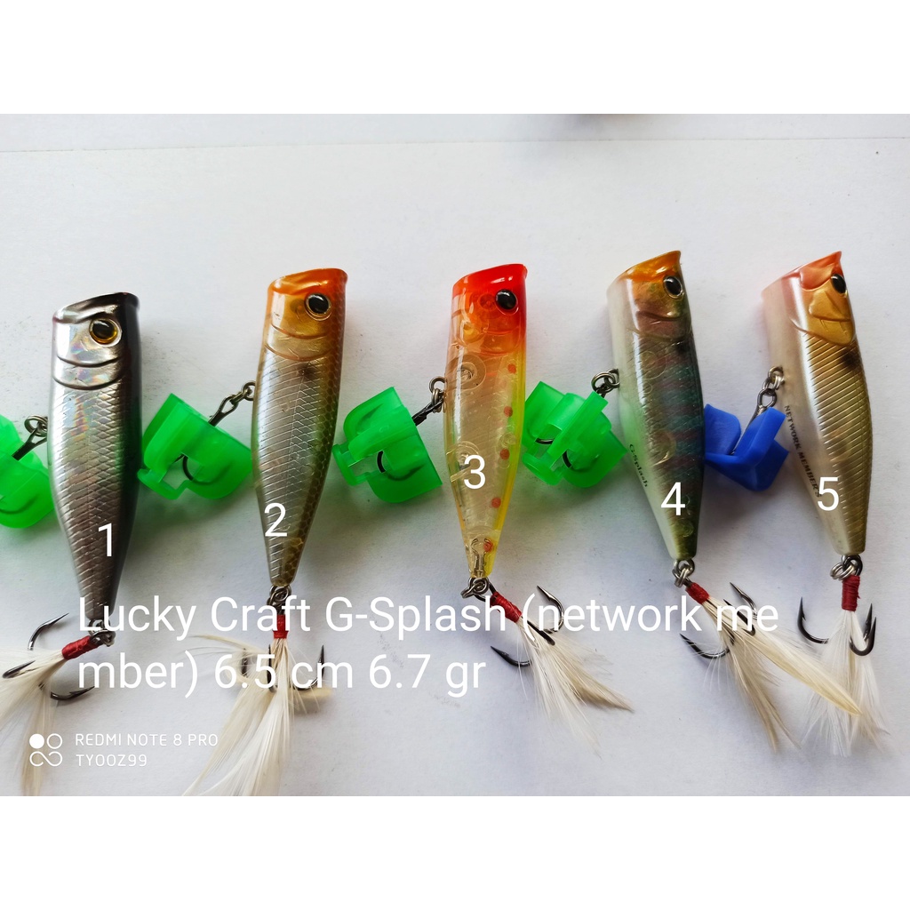 Lure Popper Lucky Craft G-Splash 65 (Network member) | Shopee Malaysia