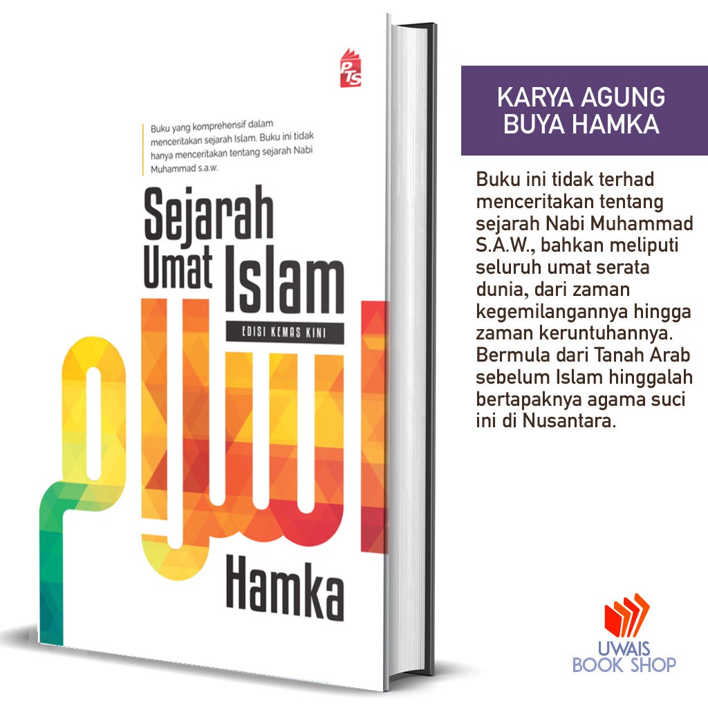 Buku PTS: Sejarah Umat Islam (Edisi Kemas Kini - Flexi bind cover) - HAMKA | Shopee Malaysia