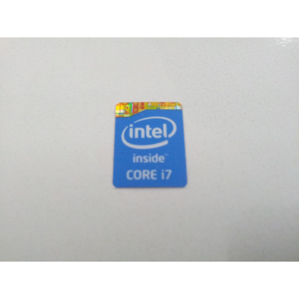 Sticker INTEL Core i7 | Shopee Malaysia