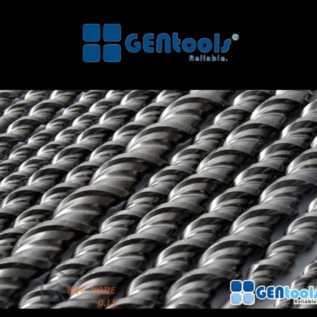 Gentools Masonary Bits SDS Plus / Mata Korek Batu Simen 5.5mm-8mm | Shopee Malaysia