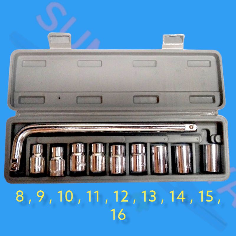 Key Socket SHOCK SET 10 PCS | Shopee Malaysia