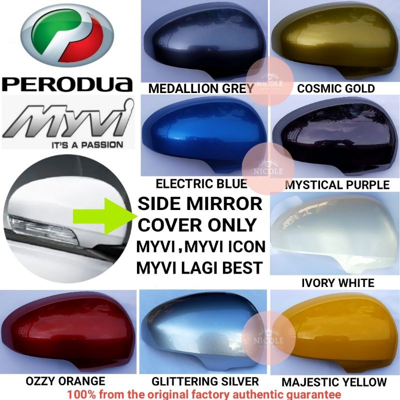 Perodua Myvi,Myvi Icon,Myvi Lagi Best 2011/2018 Original Side Mirror ...