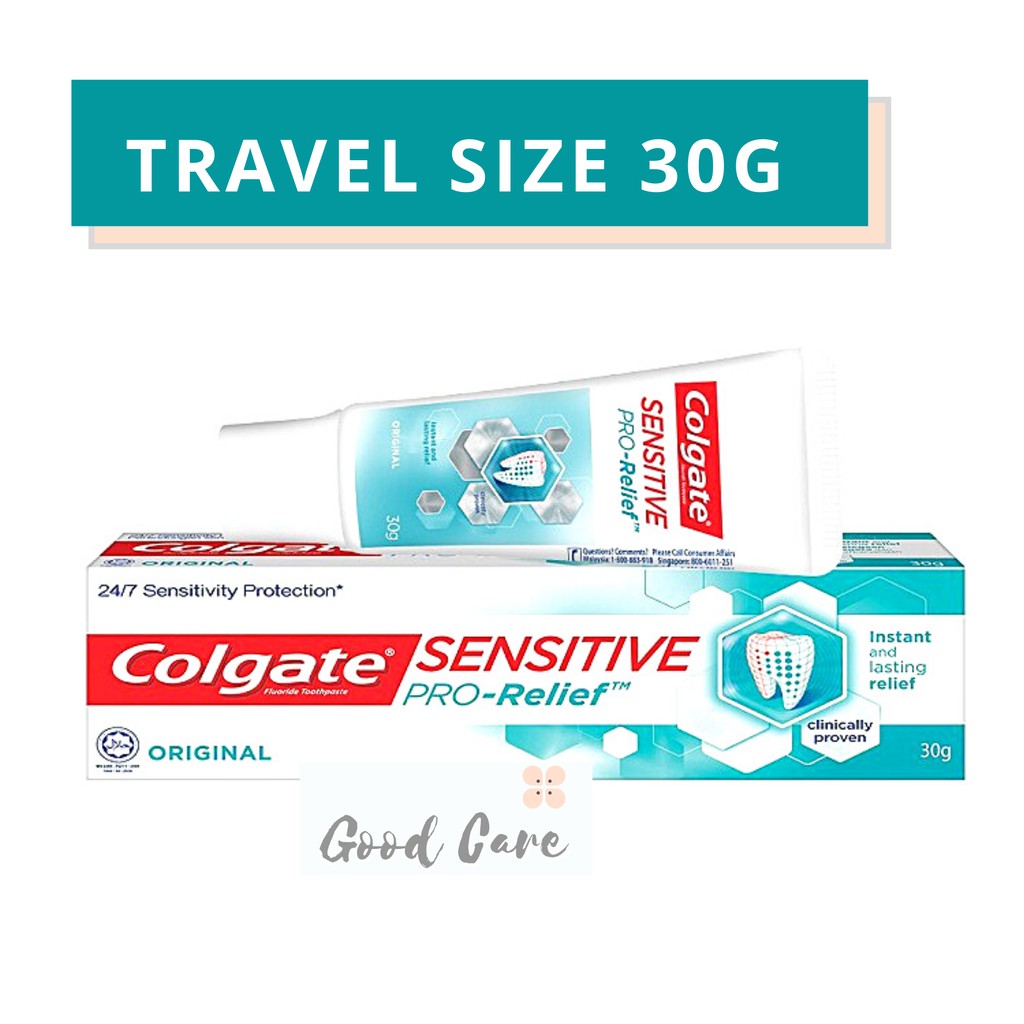 Colgate Sensitive Pro Relief ORIGINAL Toothpaste 30g [EXP 2025 ...