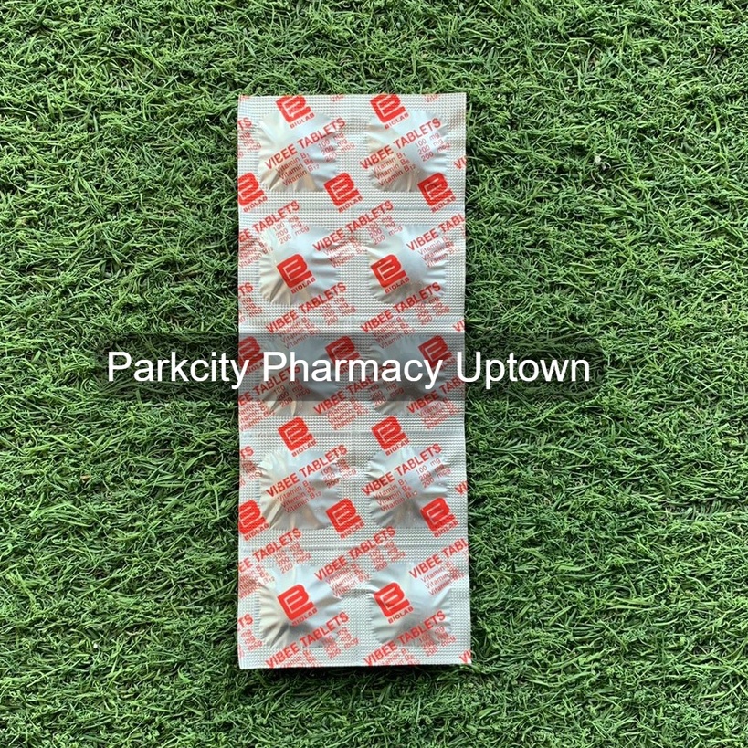 Vibee Tablet 10s (Vit B1, B6, B12) | Shopee Malaysia