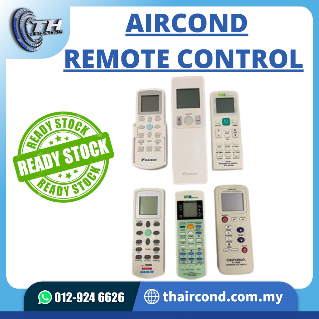AIRCOND REMOTE CONTROL | Universal | Mitsubishi | Panasonic | Daikin ...