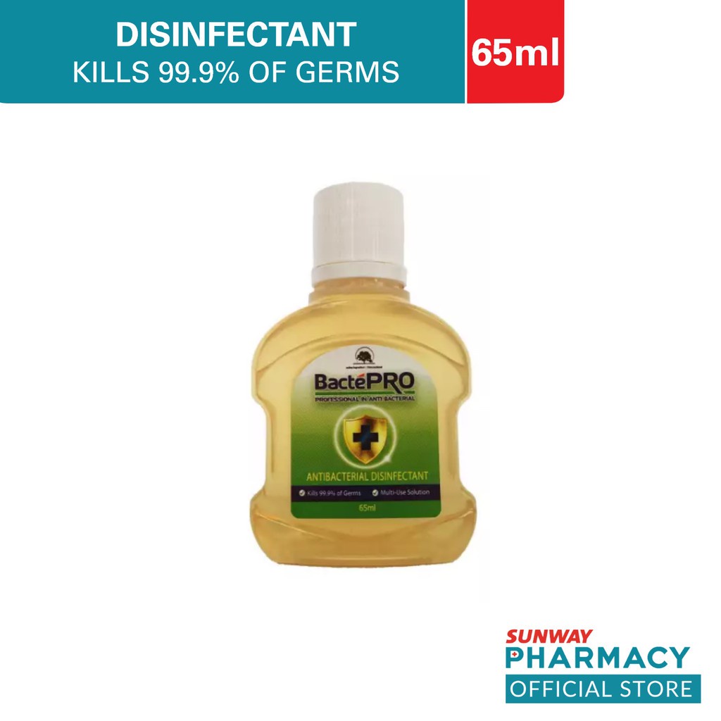 Bactepro Antibacterial Disinfectant (65ml) | Shopee Malaysia