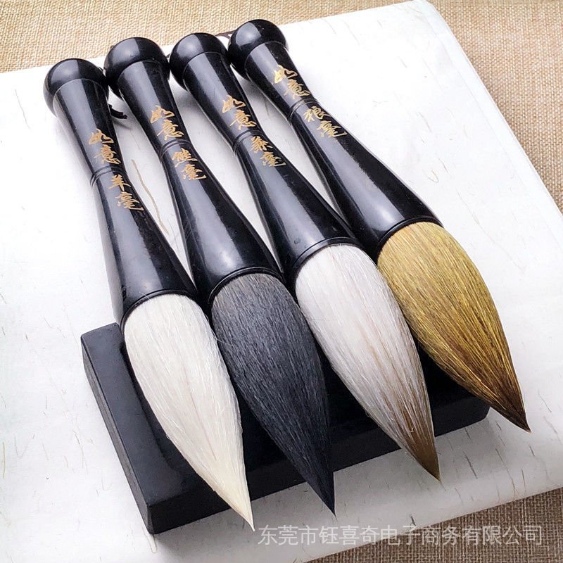 writing brush ancient chinese tool Genuine Extra Large Wolf Hao Lifting ...