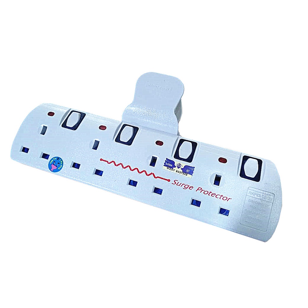 Wayar Addition Plug Socket 1 To 4 Plug Extension Wayar Tambahan Soket ...