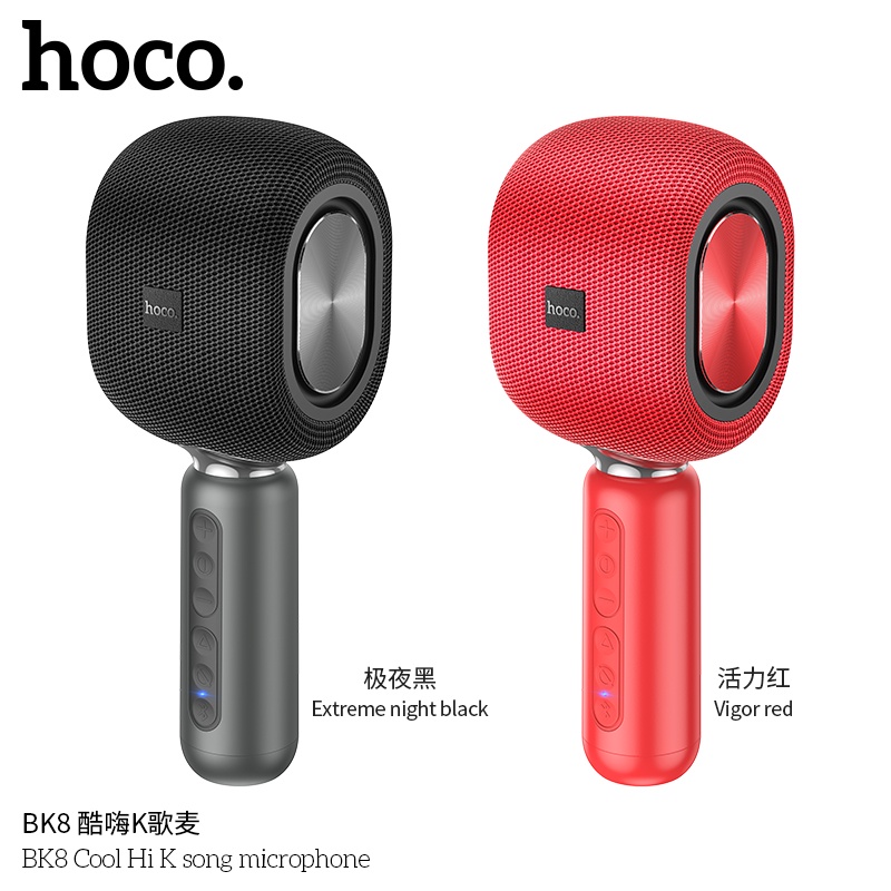 hoco. Cool Hi K Song Microphone BK8 | Shopee Malaysia