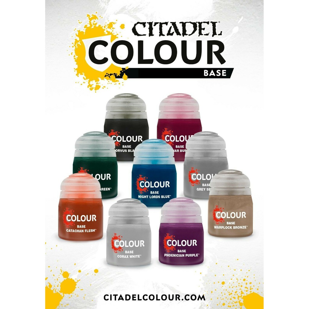 Citadel Acrylic Base Paint Set 3 | Shopee Malaysia