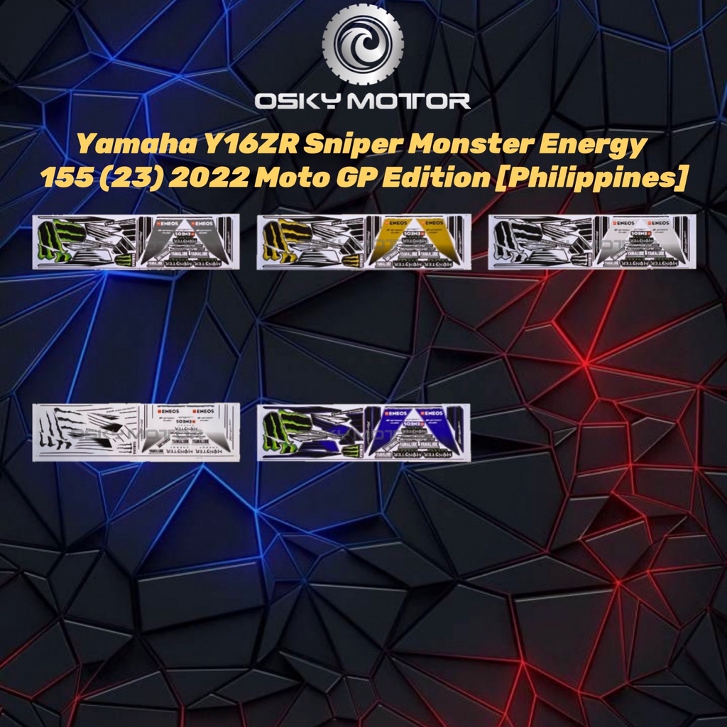 Yamaha Y16ZR Sniper Monster Energy 155 (23) 2022 Moto GP Edition ...