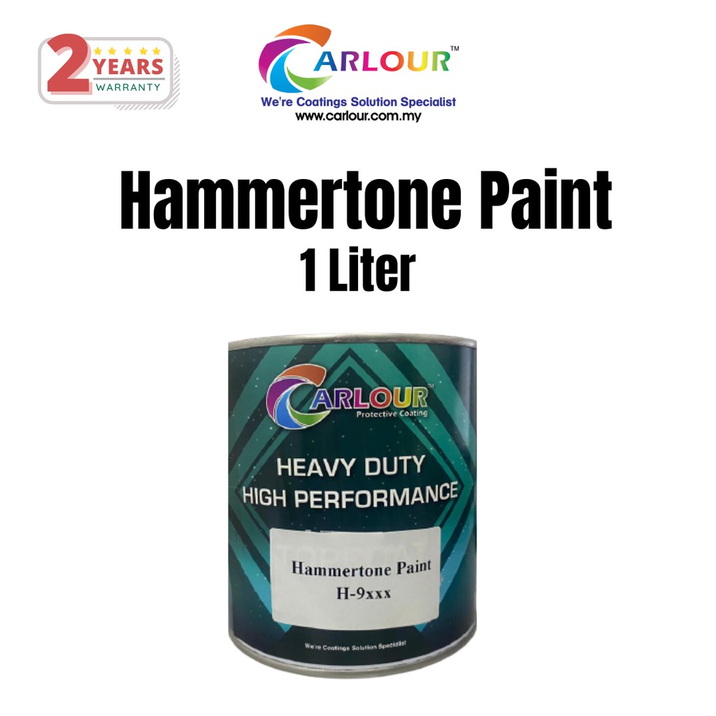 HAMMERTONE Paint Metallic Gloss Finish Aerosol/1Liter Decorative Heavy ...