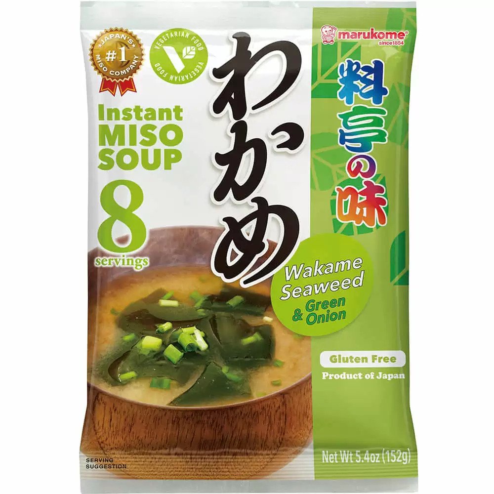 [ JAPAN 日本 ] Marukome Ryotei No Aji Instant Miso Soup 8 Serving ...