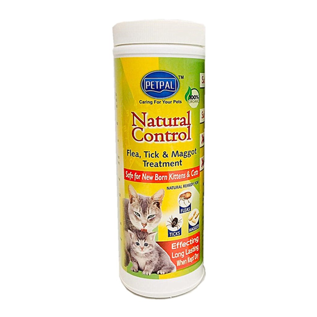Petpal Natural Control Flea , Tick & Maggot Treatment Powder 60g ...