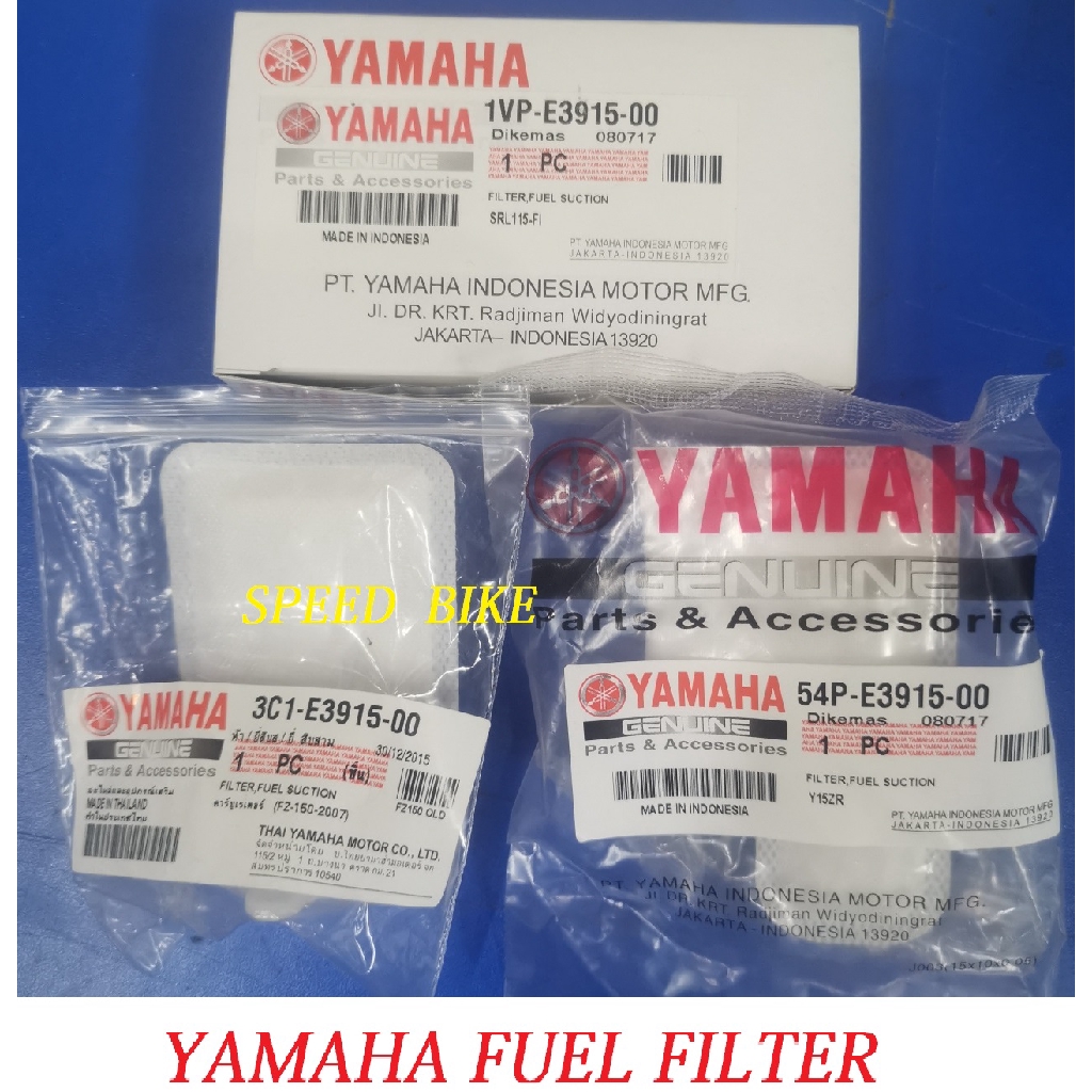 Y15 FZ150 LAGENDA 115FI V1 V2 FUEL PUMP FILTER YAMAHA ORIGINAL | Shopee ...