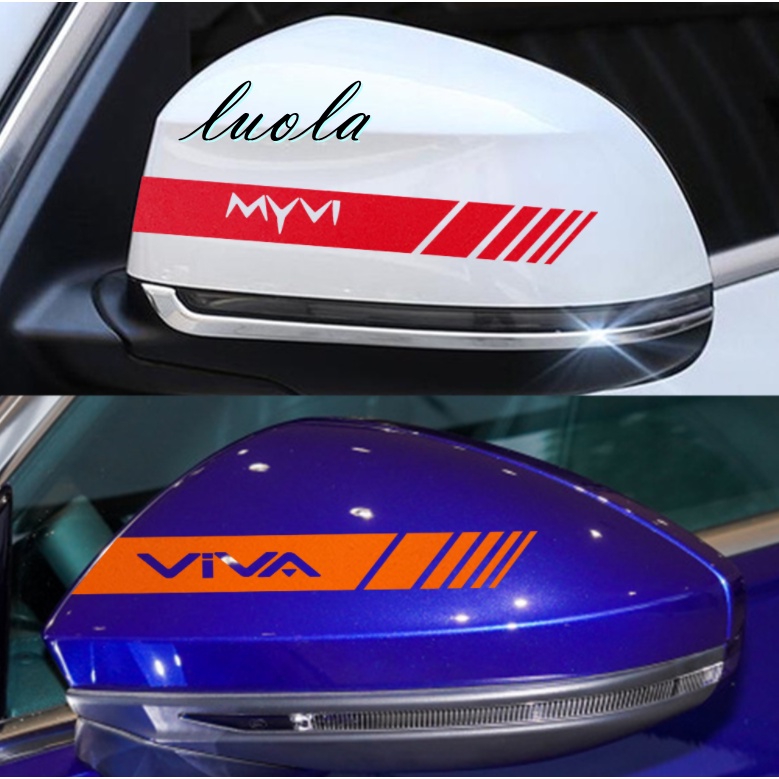 Side mirror sticker viva bezza aruz myvi alza wira kencil 2pcs | Shopee ...