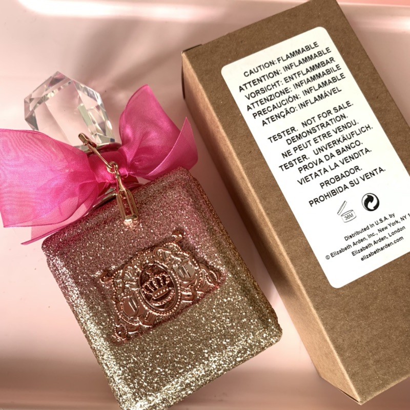 💯%ORI ELIZABETH ARBEN VIVA LA JUICY COUTURE ROSE EDP 100ML | Shopee ...
