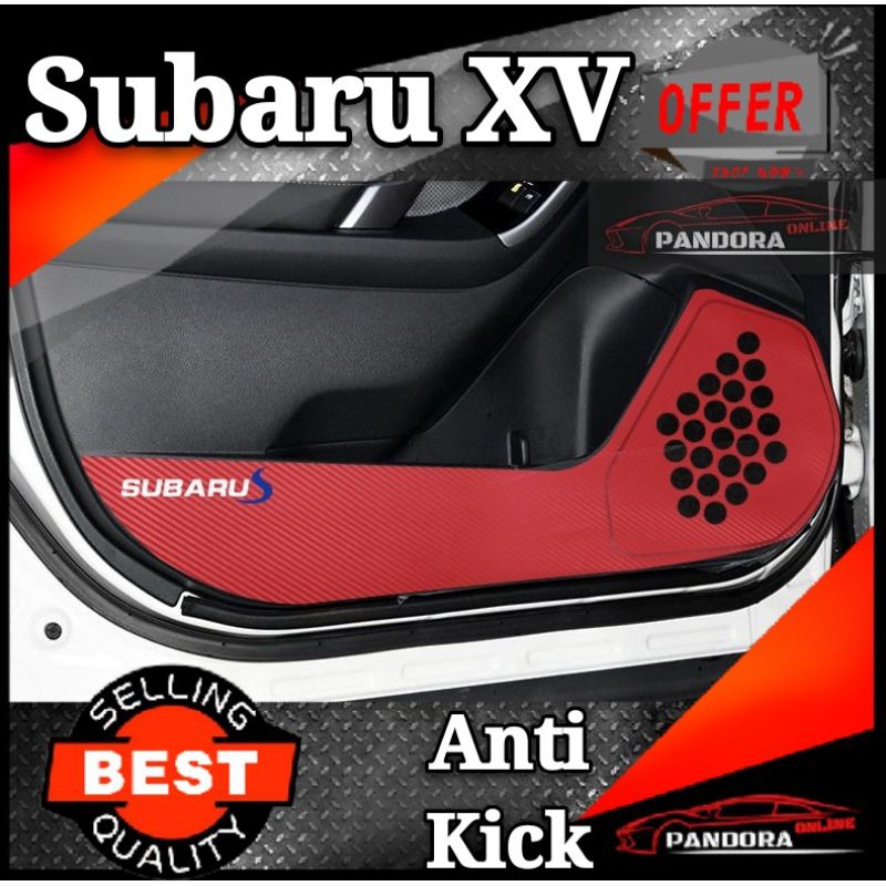 Subaru XV Side Door Anti Kick Sticker Protection Carbon Design | Shopee ...