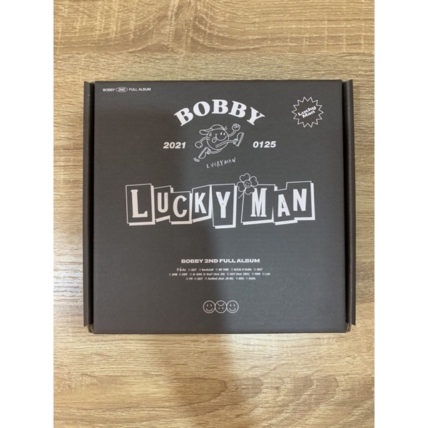[Unsealed] Lucky Man Bobby album | Shopee Malaysia