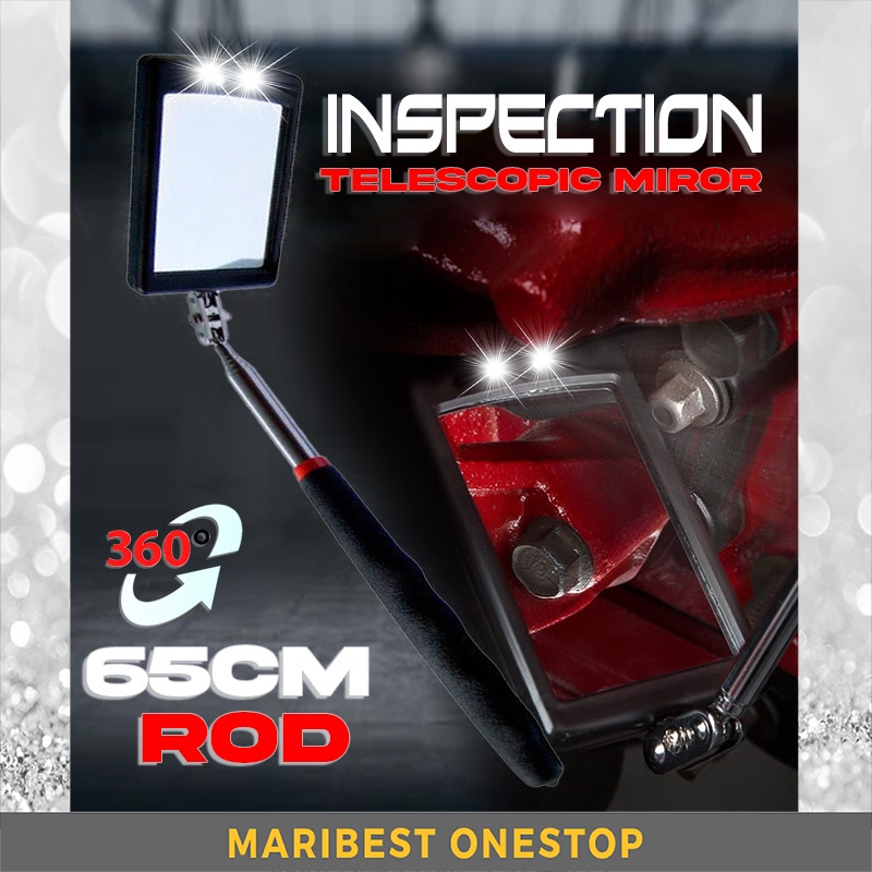 Telescopic Detection Mirror Led Inspection Magnification Telescopic ...