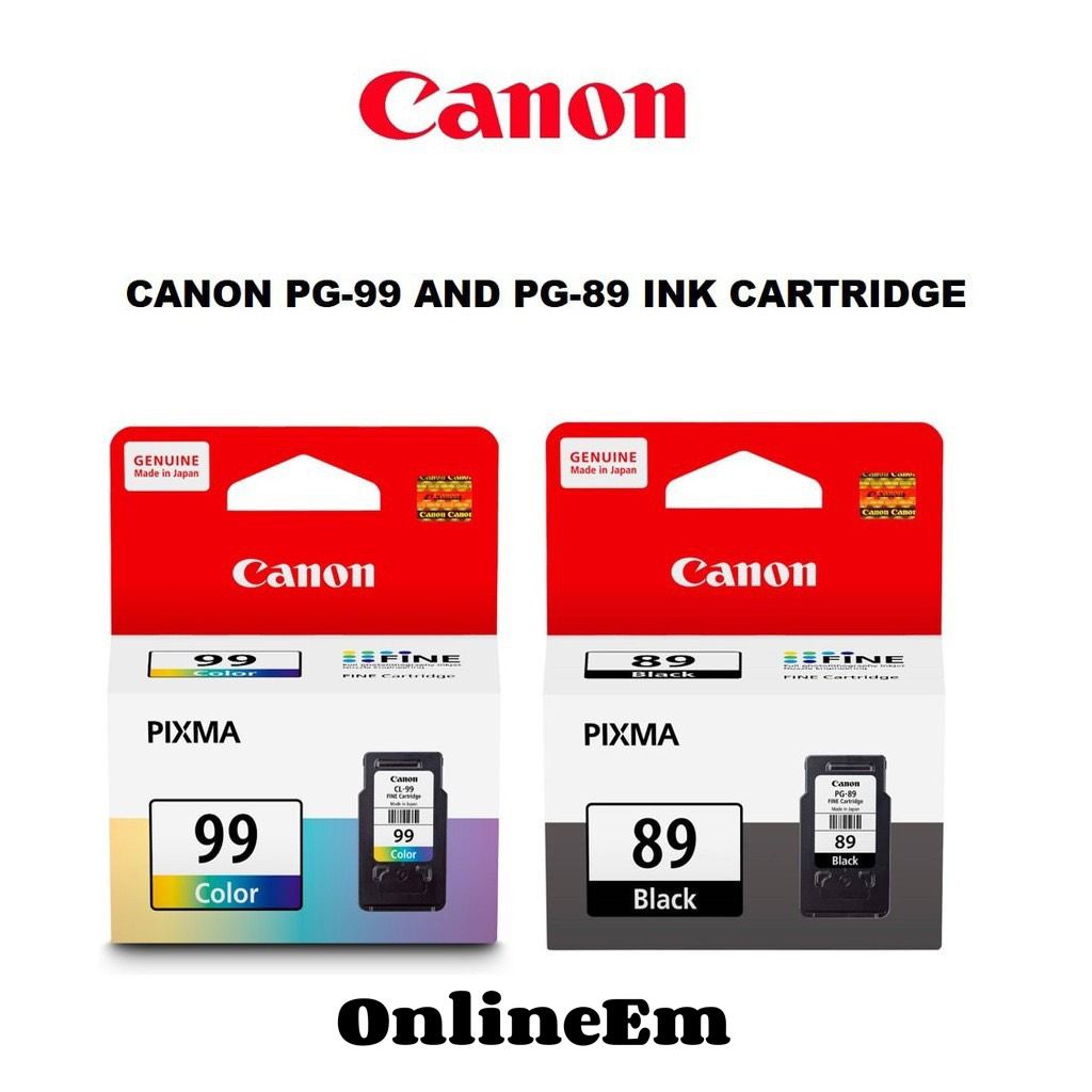Canon PG-89 CL-99 Ink Cartridges (E560) | Shopee Malaysia