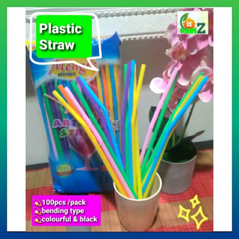 💥100PCS💥Plastic straw, Straw plastik minuman | Shopee Malaysia