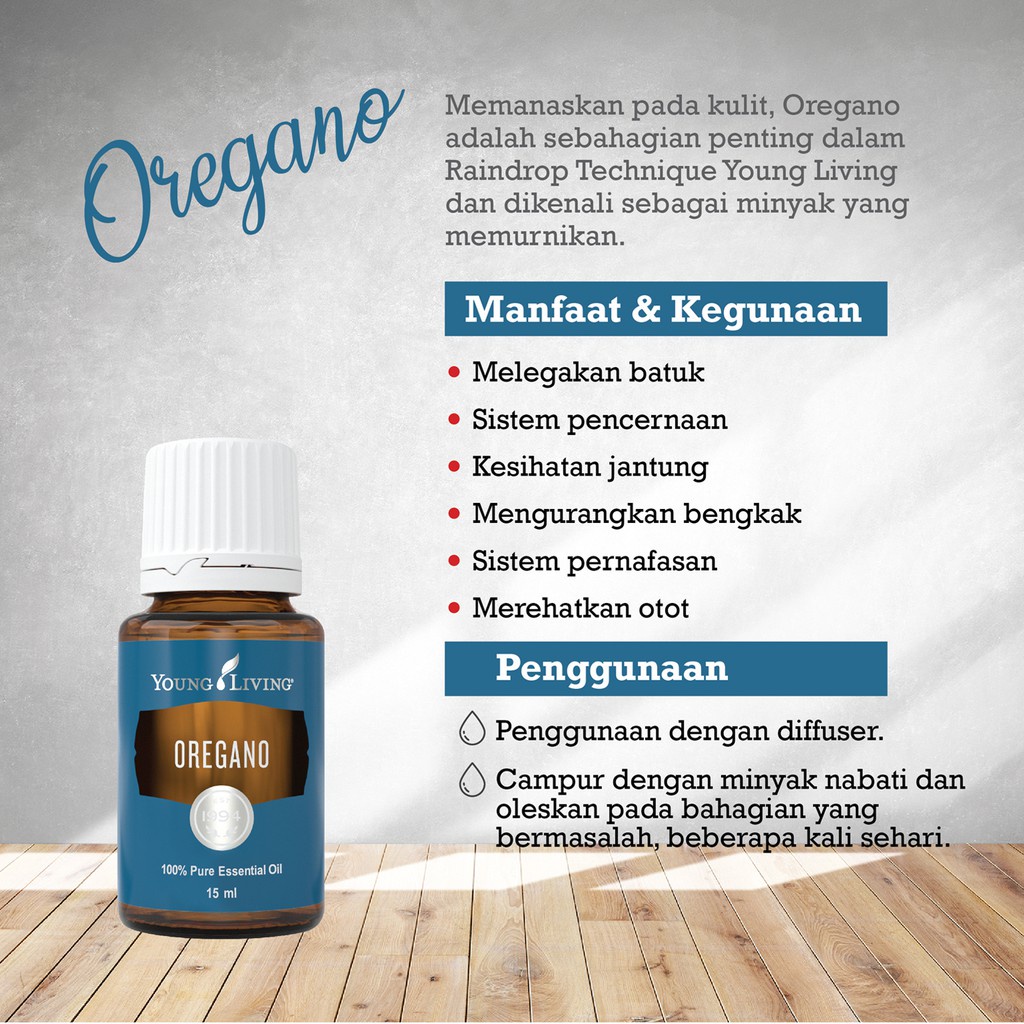 Young Living YL Oregano Essential Oil 15ml Shopee Malaysia