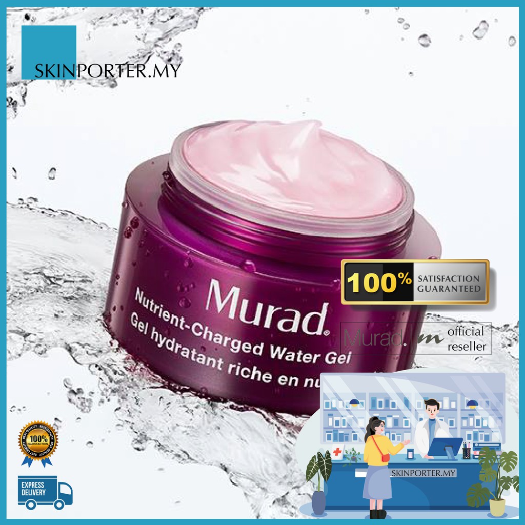 SKINPORTER Murad Hydration Nutrient-Charged Water Gel (50ml) | Shopee ...