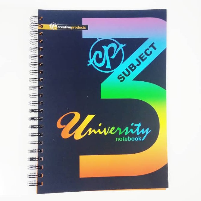 A5 & A4 University Notebook (5 Subject Notebook 3 Subject notebook ...