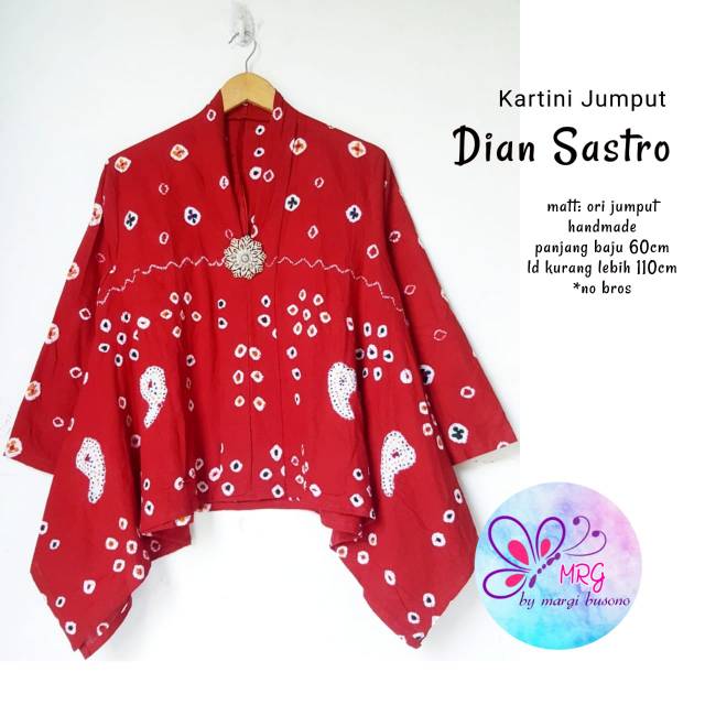 DIAN SASTRO KARTINI JUMPUTAN BATIK BLOUSE TOP | Shopee Malaysia